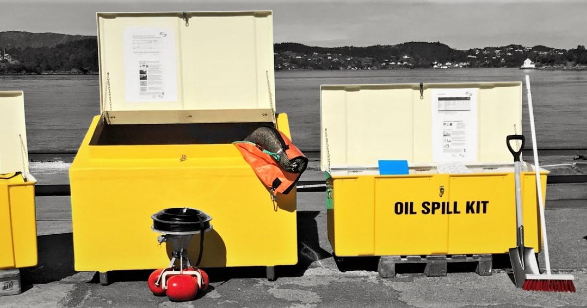Oil Spill kit 200 - 500 liters - AllMaritim