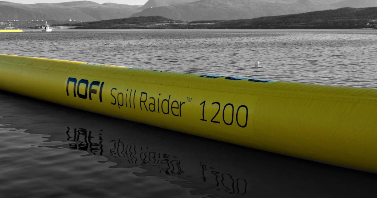 NOFI Spill Raider™ Automatic Inflatable Oil Boom - AllMaritim