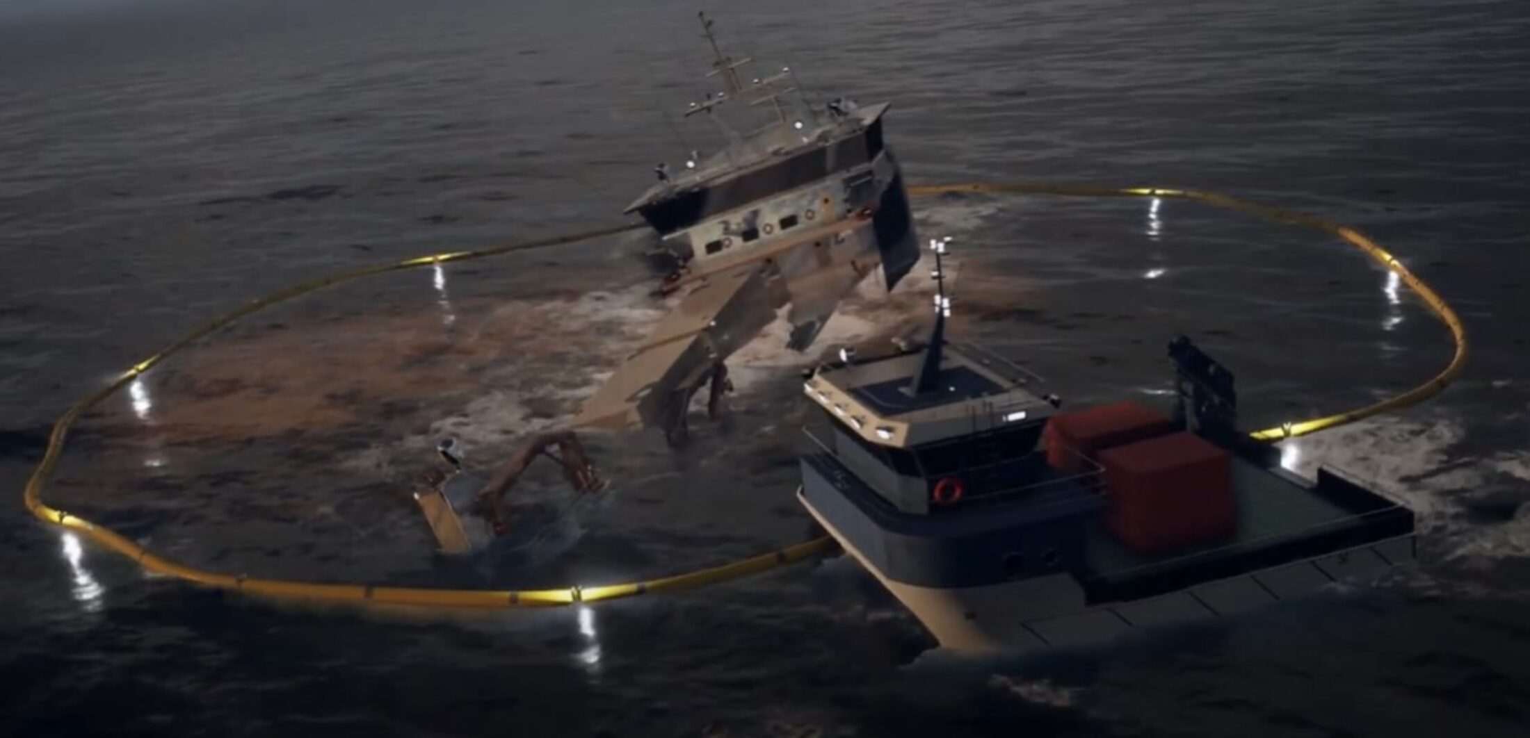 Auxiliary boom equipment - AllMaritim